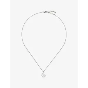 MISSOMA Curly Molten Mini Initial G -plated Sterling- Necklace - Silver
