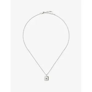 MISSOMA February Birthstone Sterling- And Crystal Pendant Necklace - Silver