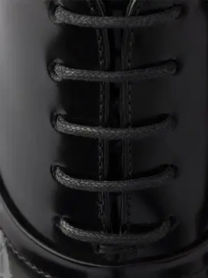Prada Laced Leather Shoes