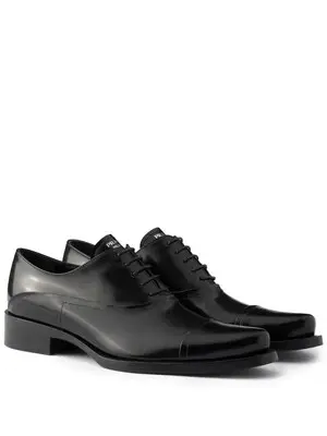 Prada Laced Leather Shoes