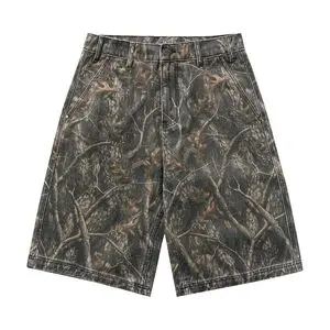 BUTTER GOODS Camouflage Work Shorts - Multicolor