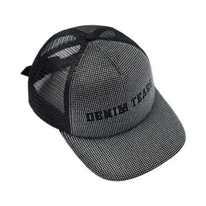 DENIM TEARS Denim U Trucker Hat - Black