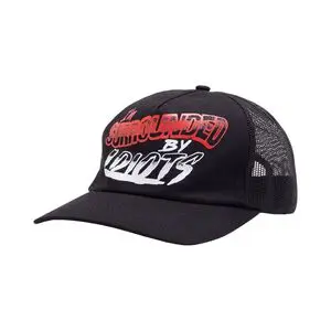 GX1000 Surrounded Idiots Trucker Cap - Black
