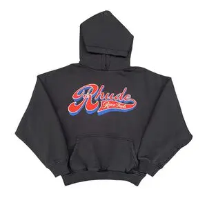 Rhude Pit Stop Hoodie 'vintage /red/blue