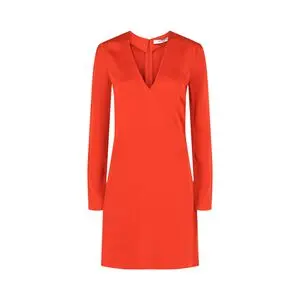 Givenchy V-neck Long-sleeve Dress