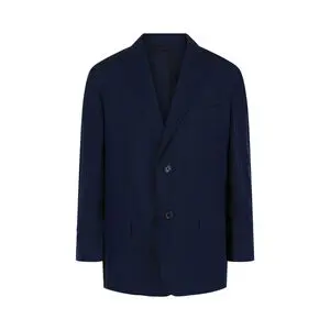Givenchy Unconstructed Single-breasted Jacket 'navy - Blue