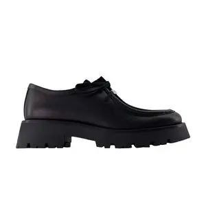 Alexander Wang Wmns Colt Lace Up Shoe - Black