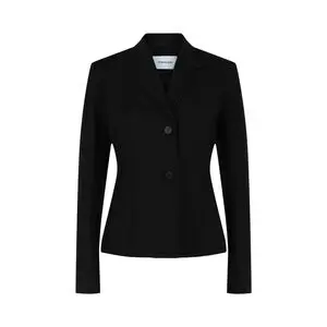 FERRAGAMO Wool Blend Blazer - Black