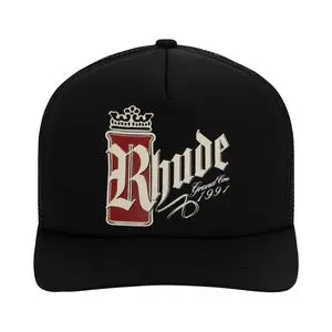 Rhude Fumar 91 Trucker Hat - Black
