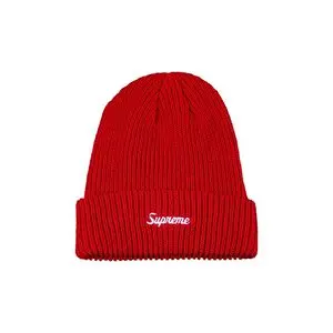 Supreme Loose Gauge Beanie - Red