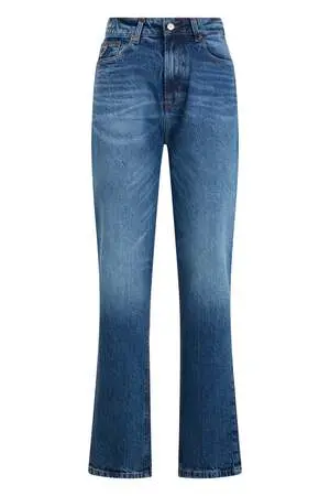 LOIS Slightly Flared Wide-leg Jeans - Denim