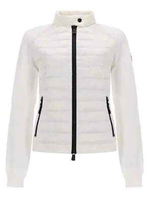 Moncler Padded Cardigan - White