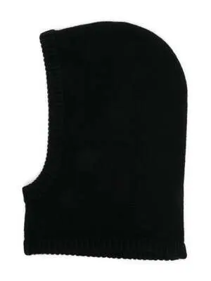 LISA YANG 100% Cashmere Hat With Ribbed Trims And Cut-out Detail