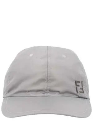 Fendi Logo Baseball Hat - Grey