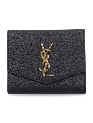 Saint Laurent Monogram Leather Wallet
