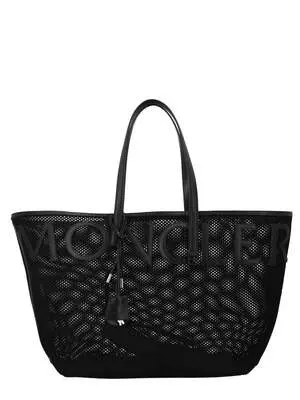 Moncler Very Large Polyamide Tote Handbag - Black