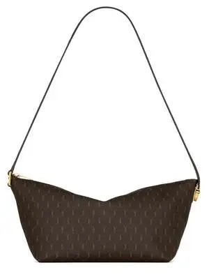 Saint Laurent Le Monogramme Mini Crossbody Bag 23/36 X 14 X 14.5 Cm - Brown