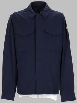 Moncler Roquille Jacket With Removable Gilet - Blue