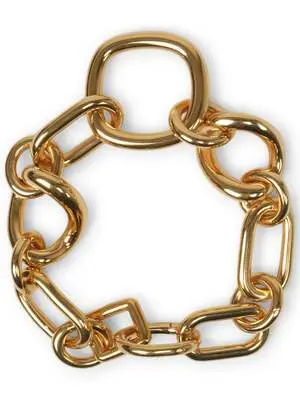 Celine Gourmette Mini Brass Bracelet - Gold