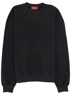 Gucci Logo Sweatshirt - Black