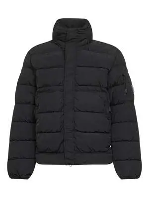 C.P. COMPANY Adjustable Goggle Hood Nylon Jacket With Two-way Zip, Side Zip Pockets & Drawstring Hem