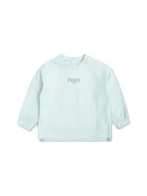 Fendi Logo Sweatshirt - Blue