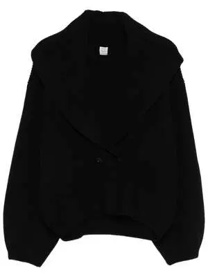TOTEME Scarf-lapel Wool Cardigan