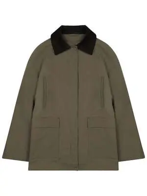 TOTEME Oversized Cotton Sports Jacket