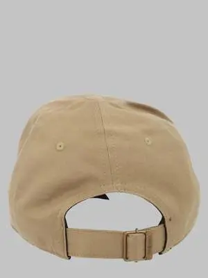 Saint Laurent Baseball Hat With Patch Detail In 100% Cotton