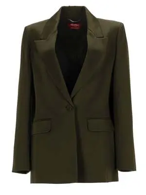 Max Mara Envers Satin Blazer