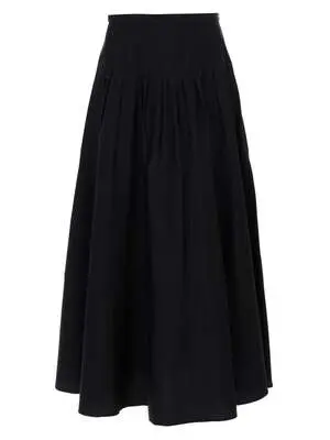 Max Mara Opera Long Cotton Skirt