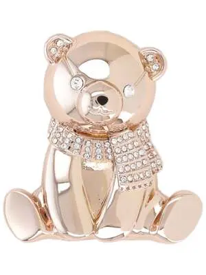 Max Mara Metal And Rhinestone Brooch