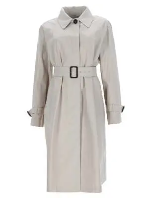 Max Mara Anti-drip Trench Jacket - Beige