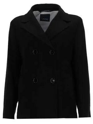 Max Mara Linen-cotton Double-breasted Jacket