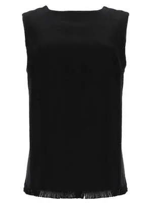 MAX MARA S MAX MARA Sculpted Linen-Blend Top