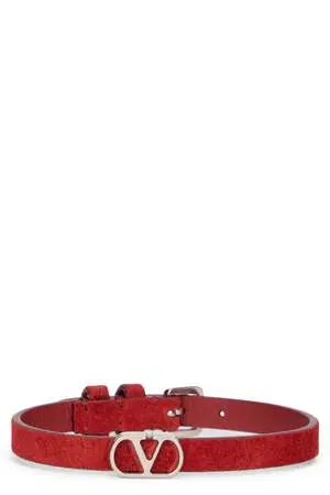 Valentino Garavani Leather Bracelet