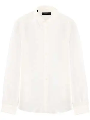 Gucci Silk Button-front Shirt - White