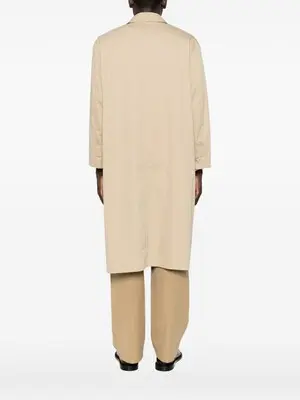 DUNST Cotton Blend Coat - Beige