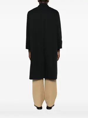DUNST Cotton Blend Coat - Black