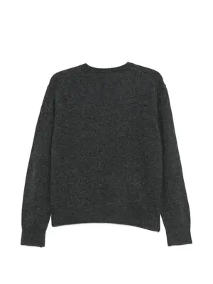 DUNST Wool And Cashmere V-necked Sweater