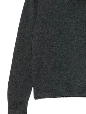 DUNST Wool And Cashmere V-necked Sweater