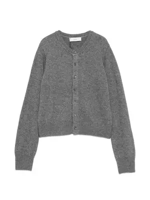 DUNST Wool Blend Cardigan - Grey