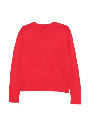 DUNST Wool And Cashmere V-necked Sweater