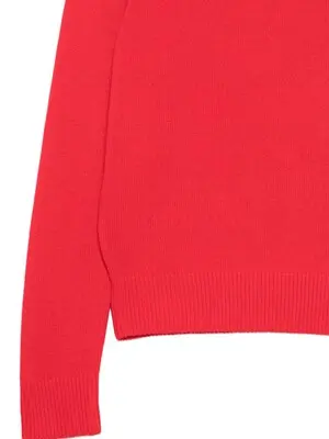 DUNST Wool And Cashmere V-necked Sweater