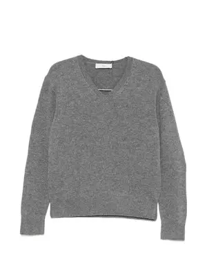 DUNST Wool And Cashmere V-necked Sweater