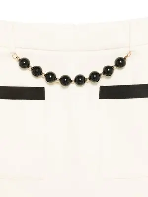 ALESSANDRO ENRIQUEZ Wool Mini Skirt