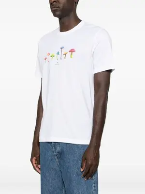 Paul Smith Mushrooms Cotton T-shirt