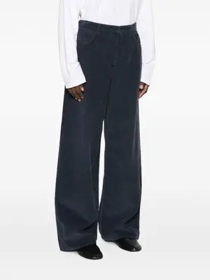 THE ROW Eglitta Velvet Trousers