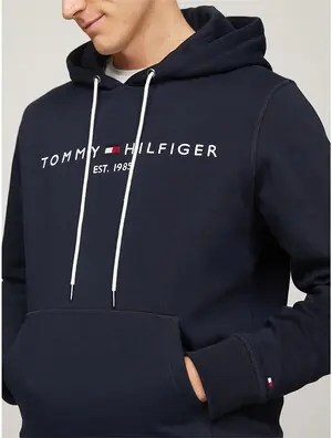 Tommy Hilfiger Embroidered Tommy Logo Hoodie