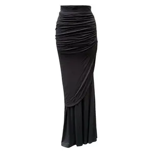 IMAATU Shaye Ruffled High-waist Floor-length Skirt